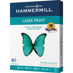 Hammermill Laser Print Inkjet, Laser Print Laser Paper - HAM104646RM ...