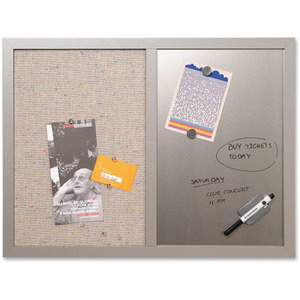 MasterVision MV Fabric/Dry-erase Bulletin Board - BVCMX04331608 ...