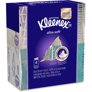 Kleenex Ultra Soft Facial Tissue - KCC25830 - Shoplet.com