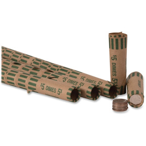 PAP-R Tubular Coin Wrap - PQP23010 - Shoplet.com