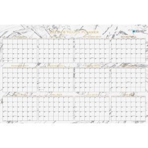 Blue Sky Carrera Laminated Yearly Wall Planner - BLS101971 - Shoplet.com