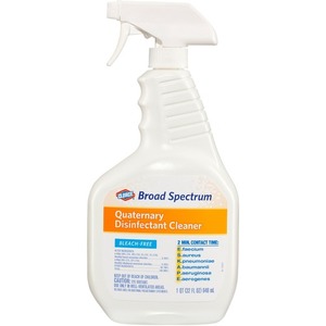 Clorox Broad-Spectrum Quaternary Disinfectant Cleaner - CLO30649BD ...
