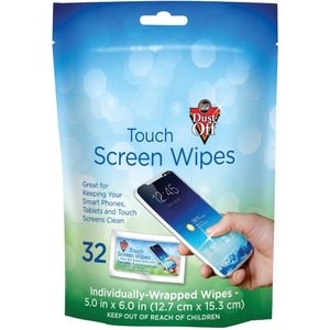 Dust-Off Touch Screen Wipes - FALDTSW32 - Shoplet.com