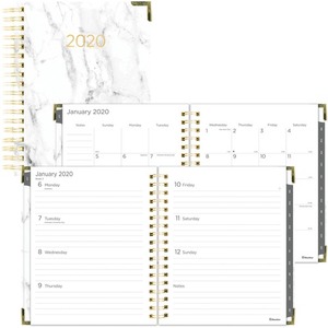 Blueline Marble Weekly/Monthly Planner - REDC3800201 - Shoplet.com