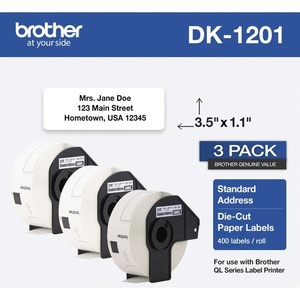 Brother Address Label - BRTDK12013PK - Shoplet.com