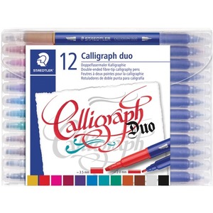 Staedtler Calligraphy Duo Pen Set - STD3005TB12 - Shoplet.com