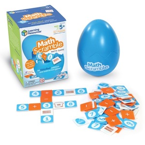 Learning Resources Math Scramble Game - LRNLER9131 - Shoplet.com