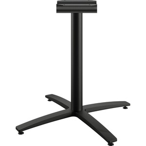 HON Between Table Seated-height Silver X-Base - HONBTX30SCBK - Shoplet.com