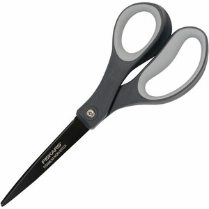 Fiskars Non-stick Titanium Soft Grip Scissors - FSK1067268 - Shoplet.com