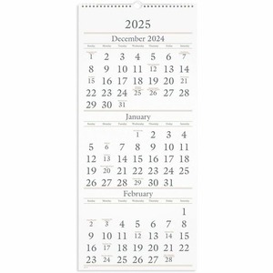 At-A-Glance 3-Month Wall Calendar - AAGSW11528 - Shoplet.com
