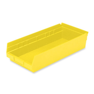 Akro-Mils Economical Storage Shelf Bins - AKM30158Y - Shoplet.com