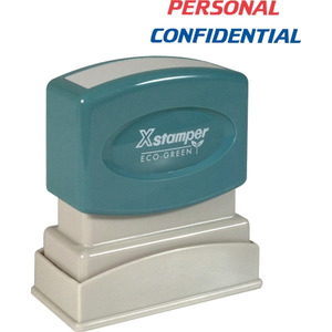 Xstamper PERSONAL CONFIDENTIAL Stamp - XST2029 - Shoplet.com