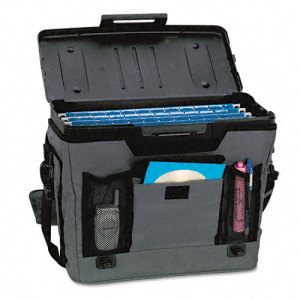 Rubbermaid Mobile Manager Padded File Box - RUB25633 - Shoplet.com