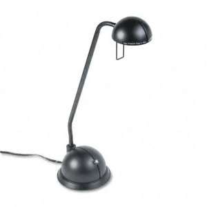 Electrix Adjustable Halogen Desk Lamp - ELE7250BK - Shoplet.com