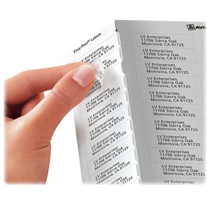 Avery Return Address Labels, 1/2" x 1-3/4" , 2000 Clear Labels (5667 ...
