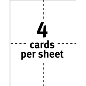 Avery Inkjet Invitation Card - AVE8387 - Shoplet.com