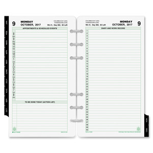 DAYTIMER'S INC. Day-Timer Appointment 2-page-per-day Reference Planner ...