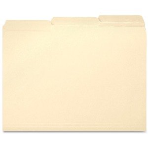 Smead Manila Folders with Reinforced Tab - SMD10334 - Shoplet.com