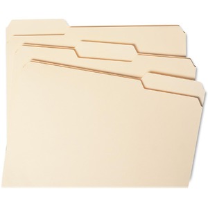 Smead Manila Folders with Reinforced Tab - SMD10334 - Shoplet.com