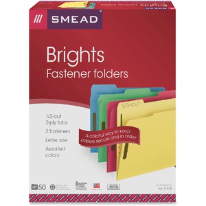 Smead Fastener File Folders - SMD11975 - Shoplet.com