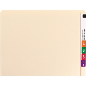 Smead End Tab File Folders with Extended Tab - SMD24250 - Shoplet.com