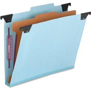 Smead FasTab Hanging Classification Folder with SafeSHIELD Fastener ...