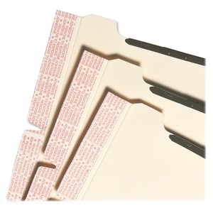 Smead Self-Adhesive Folder Dividers with Twin-Prong Fastener - SMD68025 ...