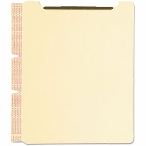 Smead Self-Adhesive Folder Dividers with Twin-Prong Fastener - SMD68025 ...