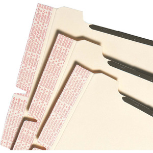 Smead Self-Adhesive Folder Dividers with Twin-Prong Fastener - SMD68025 ...