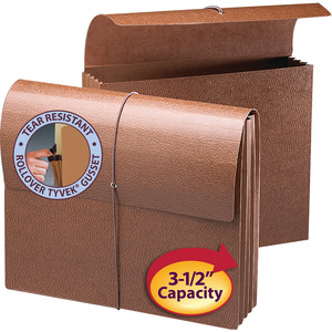 Smead Expanding Wallet with Flap and Elastic Cord Closure - SMD71353 ...