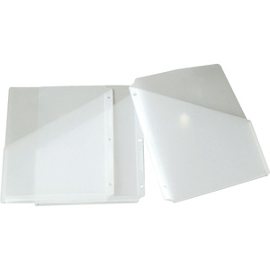 Smead InnDura 3-Hole Poly Slash Jackets - SMD89506 - Shoplet.com