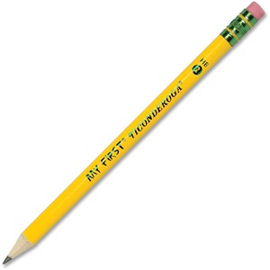 Ticonderoga My First Pre-Sharpened No. 2 Pencils with Erasers ...