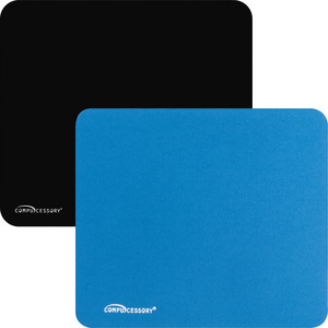 Compucessory Smooth Cloth Nonskid Mouse Pads - CCS23605 - Shoplet.com