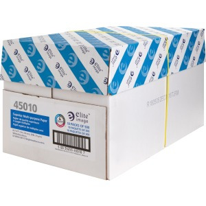 Elite Image Multipurpose Paper - White - ELI45010 - Shoplet.com