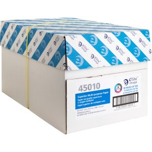 Elite Image Multipurpose Paper - White - ELI45010 - Shoplet.com