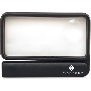 Sparco Rectangular Handheld Magnifier - SPR01877 - Shoplet.com