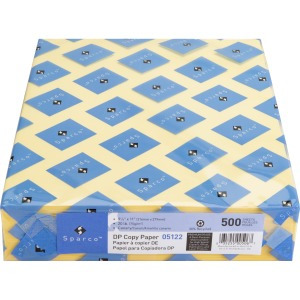Sparco Premium Copy Paper - Canary - SPR05122 - Shoplet.com