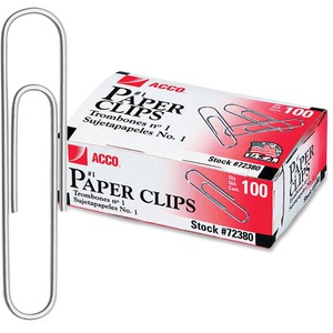 ACCO Premium Paper Clips - ACC72380 - Shoplet.com