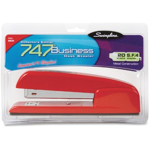 Swingline Rio Red Stapler, 25 Sheets, Red - SWI74736 - Shoplet.com