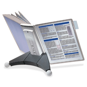 DURABLE SHERPA Desktop Reference Display System - DBL554210 - Shoplet.com