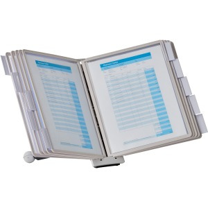 DURABLE SHERPA Desktop Reference Display System - DBL554210 - Shoplet.com