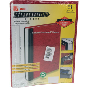 ACCO Expandable Data Binder, Pressboard, Retractable Hooks, Letter Size ...