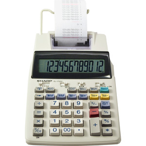 Sharp Calculators EL-1750V Printing Calculator - SHREL1750V - Shoplet.com