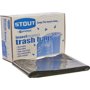 Stout By Envision Stout Insect Repellent Trash Bags - STOP3340K20 ...