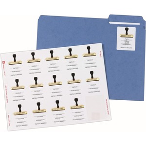 Avery ID Labels, Sure Feed, 2" x 2-5/8" , 225 Labels (6572) - AVE6572 ...