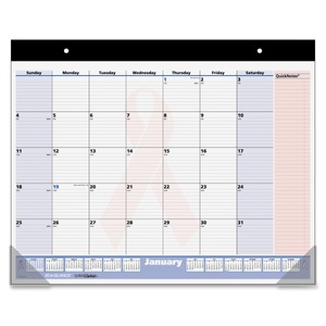 At-A-Glance QuickNotes Special Edition Monthly Desk Pad - AAGSKPN7000 ...