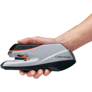 Swingline Optima Grip(r) 20-Sheet Half-Strip Electric Stapler ...