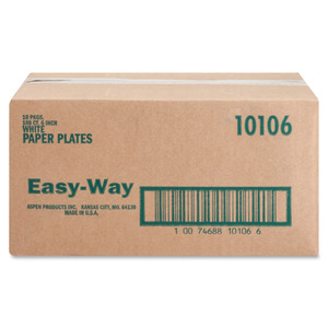Ajm Green Label 6" Green Label Economy Paper Plates - AJMPP6GRE ...