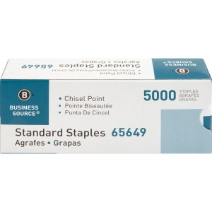 Business Source Standard Staples - BSN65649 - Shoplet.com