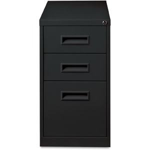 Lorell 22" Box/Box/File Mobile File Cabinet with Recessed Pull ...